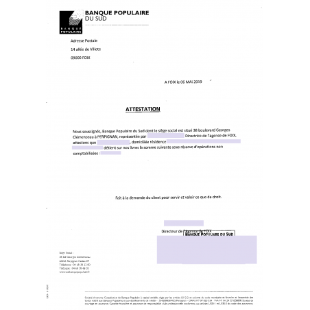 Traduction attestation bancaire traduction assermentée | Commandez en 3 ...