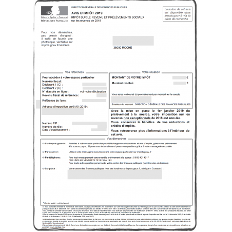 Traduction avis d'imposition traduction assermentée - E-Shop ACS